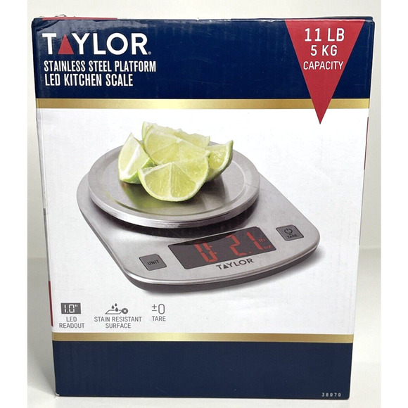 Taylor | Kitchen | Kitchen Scale Taylor Stainless Steel Platform Led ...